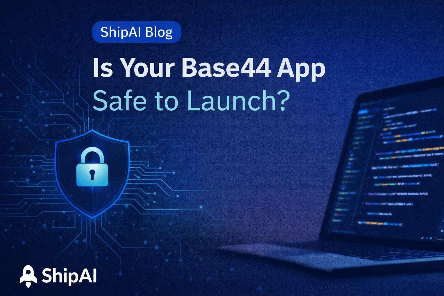 Is Your Base44 App Safe to Launch? Security Checklist | ShipAi