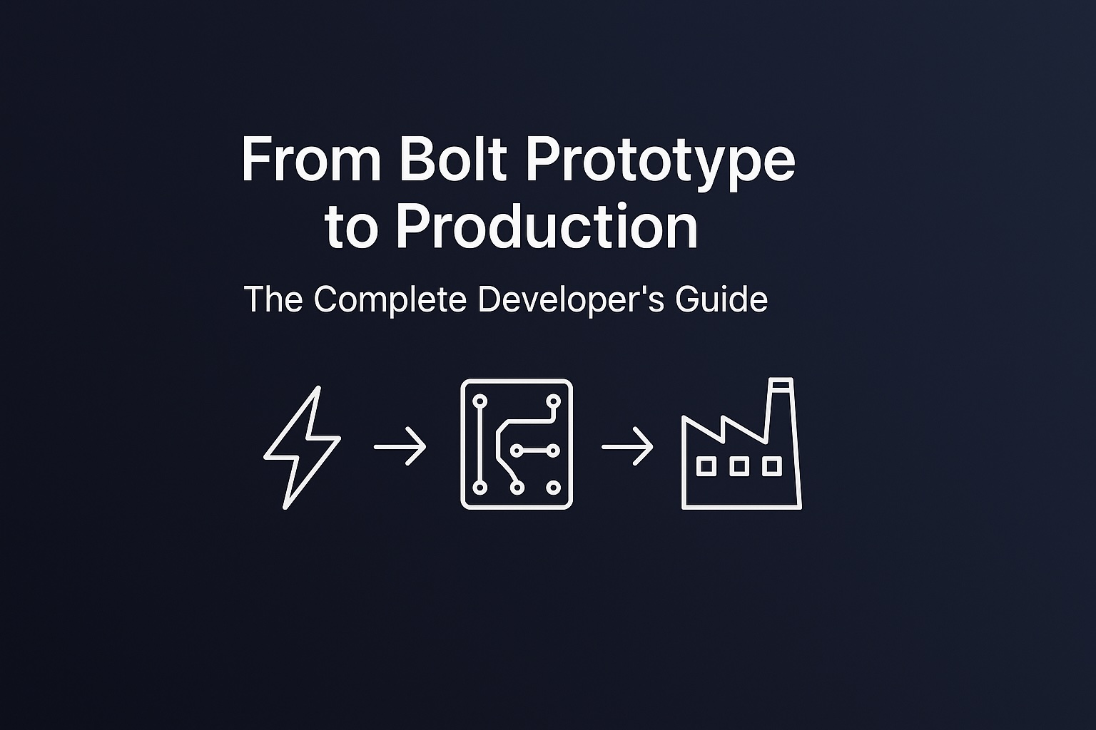 From Bolt Prototype to Production: The Complete Developer's Guide | ShipAi